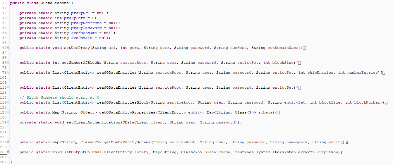 Anbindung von OData Quellen in Talend über Java | PRODATO verbindet